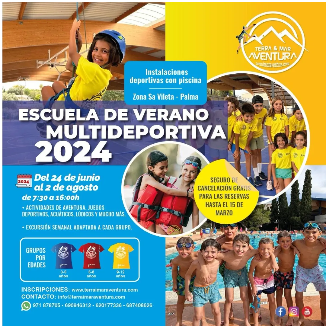 Campamentos de verano y aventura en Mallorca y Menorca